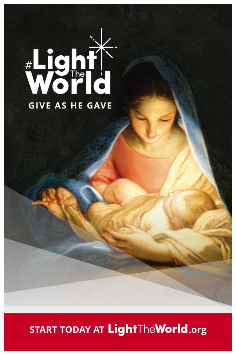 LIGHTtheWORLD this Christmas with Weekly Service Ideas - Brightly Street