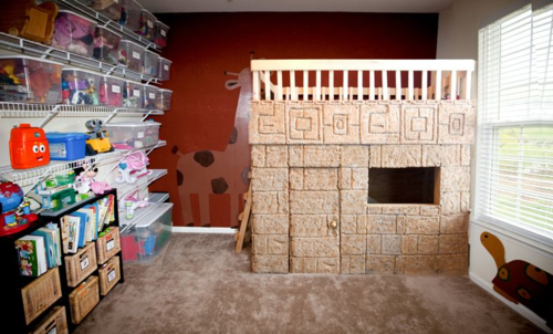 Mayan Playhouse Toy Room Idea 7 - Brightly Street